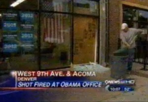 Gunshot Shattering Window At Obama Campaign Office Part Of Troubling ...