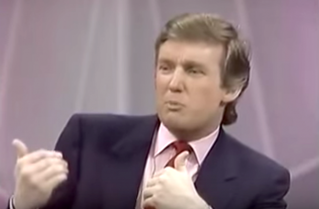 Trump on Oprah Talks Running for President 1988