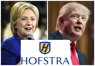 What Time is Clinton Trump Hofstra Debate?