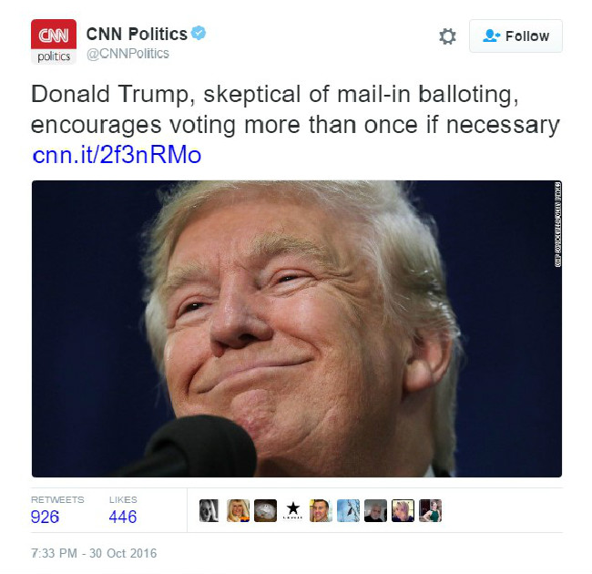 CNN Stealth Edits Article That Originally Made False Claim Trump Told ...