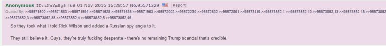 No, That Trump/Russia Dossier Isn’t an Elaborate 4chan Hoax