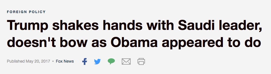 Remember When Conservatives Were Mad About Obama Bowing to Saudi King ...