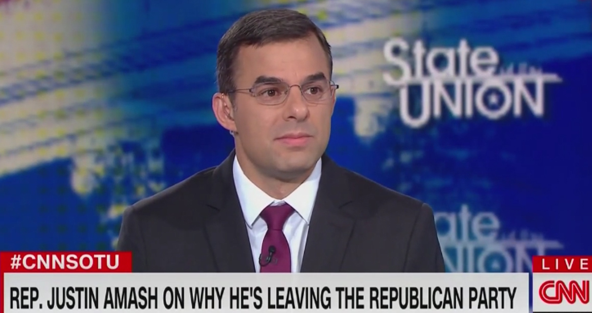 Justin Amash Calls Out Trump's Dubious Claim on Iran Attacks