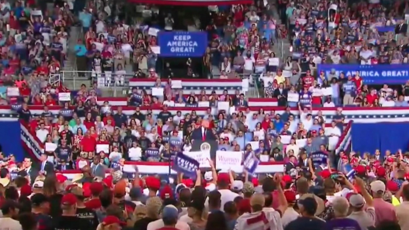 Americans Overwhelmingly Thought Trump Rally Chants Were Racist — Even ...