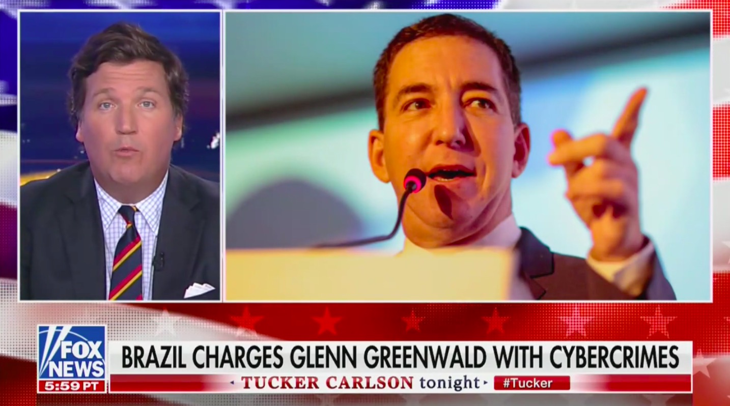 Tucker Carlson’s Defense of Glenn Greenwald is Missing Something Tucker Carlson’s Defense of Glenn Greenwald is Missing Something