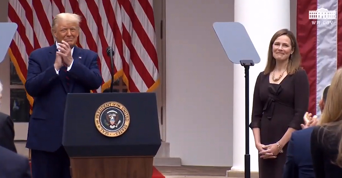 WATCH: Trump Nominates Amy Coney Barrett for Supreme Court