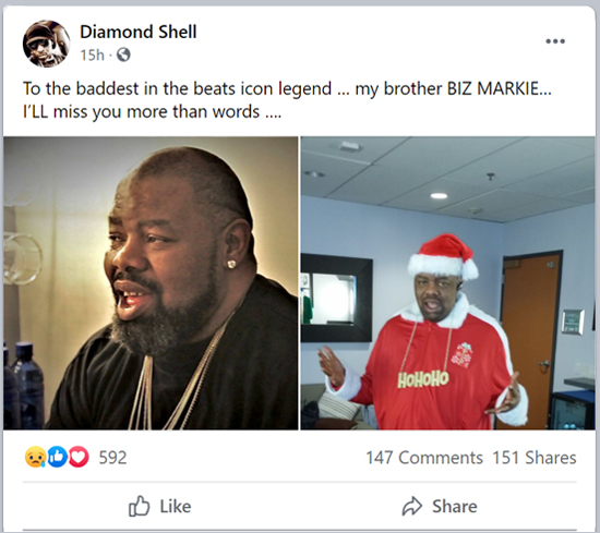 Rapper, Actor, and Icon Biz Markie Dead at 57, Tributes Pour in for Hip ...