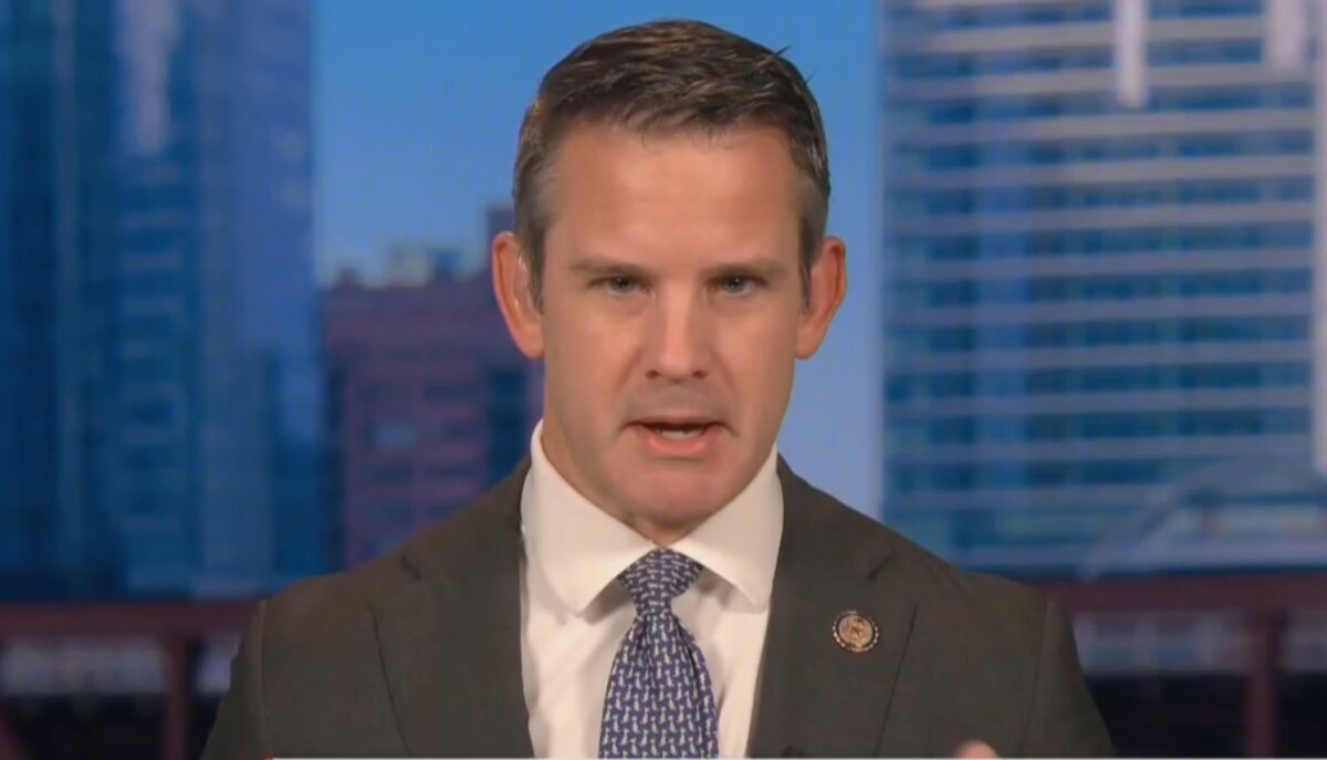 Adam Kinzinger Hits Back at Newsmax Host Eric Bolling