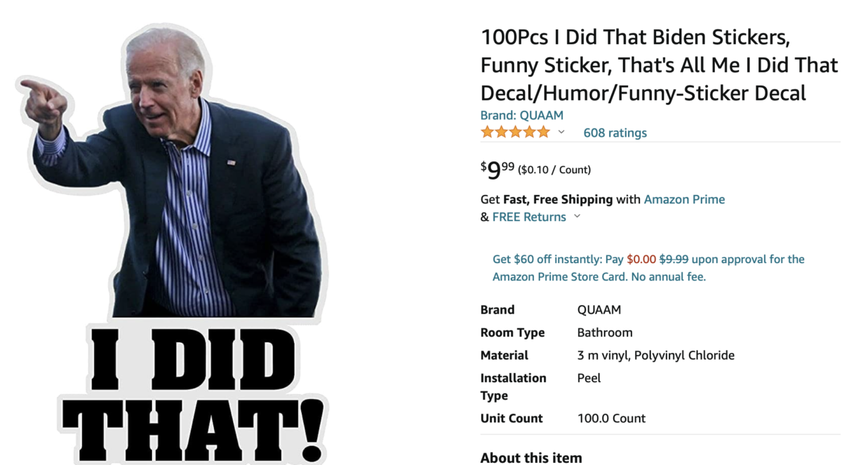 Store Manager Begs for End to Biden Stickers on Gas Pumps