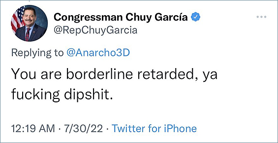 Dem Rep Chuy Garcia Blames Staffer For Vulgar Tweet dem-rep-chuy-garcia-blames-staffer-for-vulgar-tweet