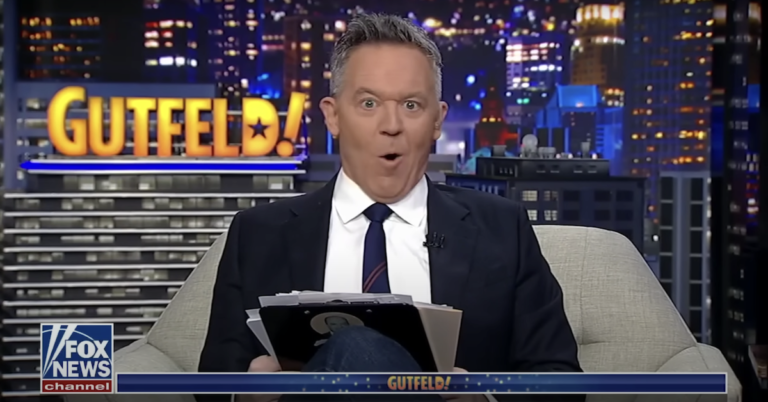 Greg Gutfeld Beats Late Night Ratings for Harris, Walz