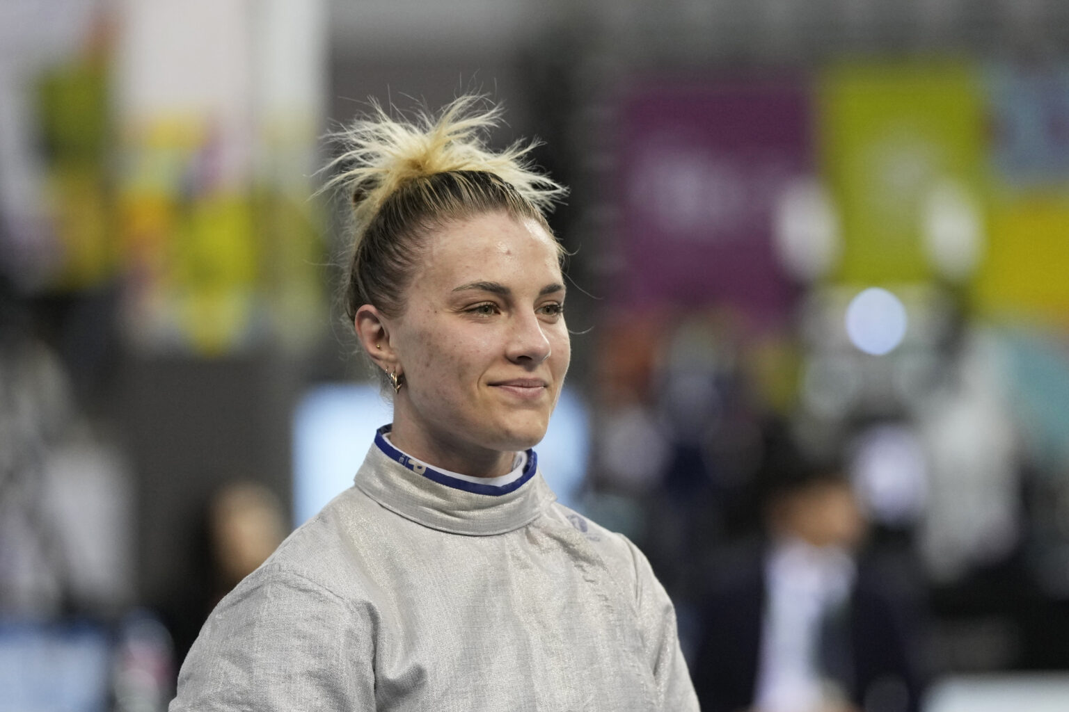 Fencer Reacts to Being DQ'd for not Shaking Russian's Hand
