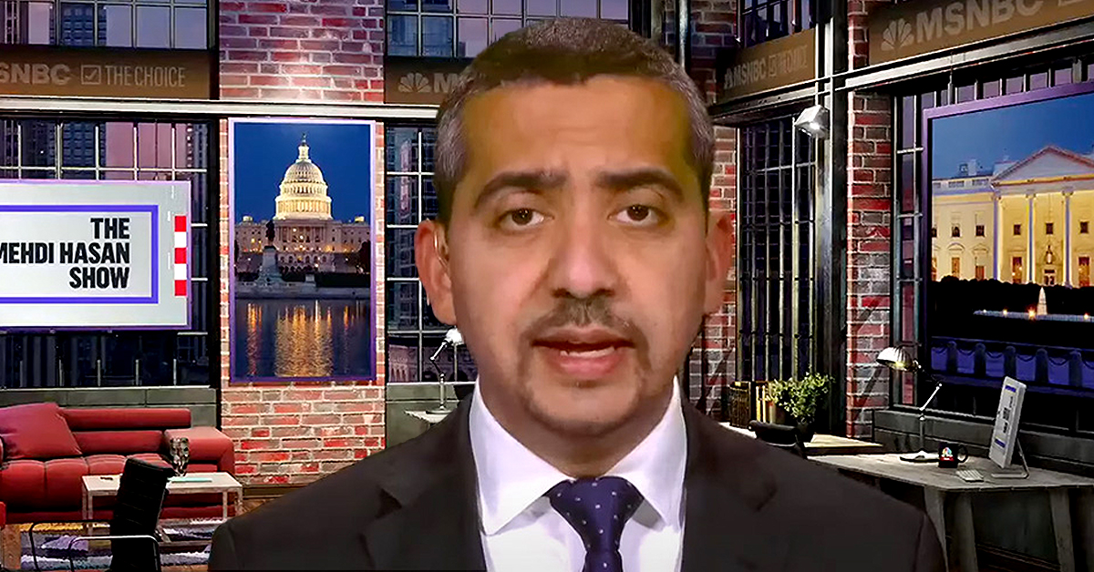 Mehdi Hasan Speaks Out on Cancelation of His MSNBC Show