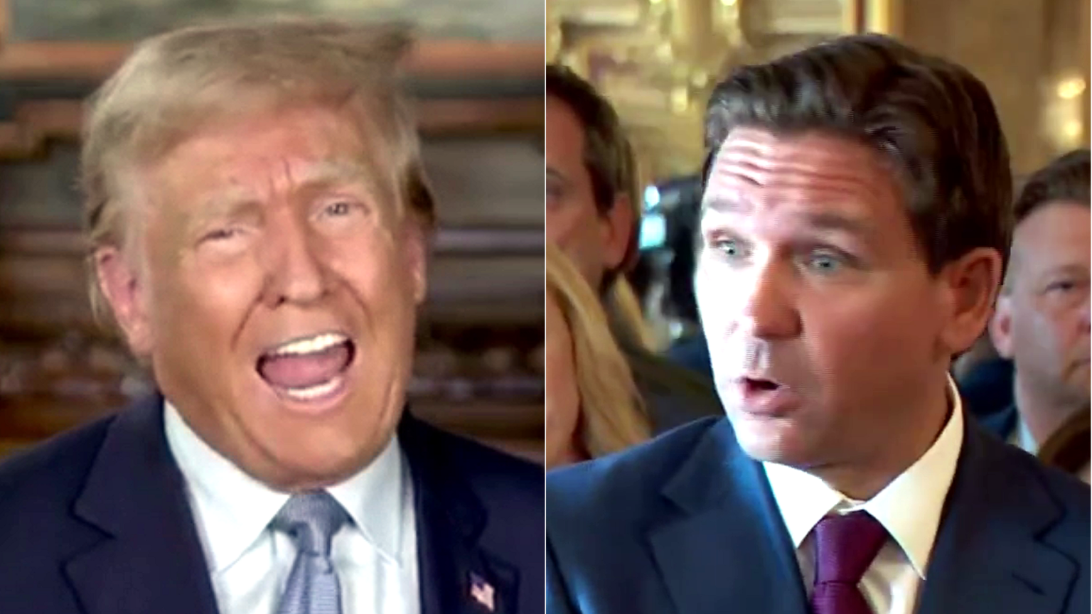 Trump Puts Out Weird Recap of DeSantis 'Sugar Daddy Drama'