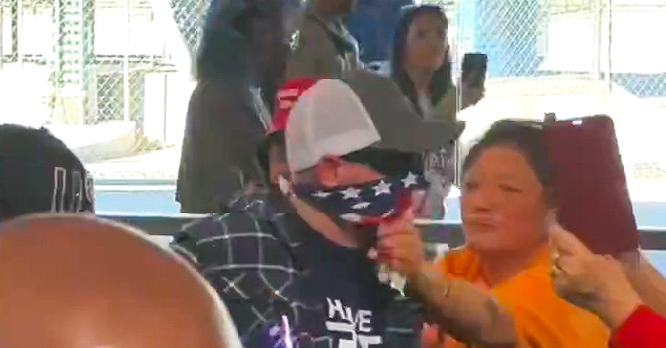 Trump Supporters Attack Protesters At Las Vegas Rally