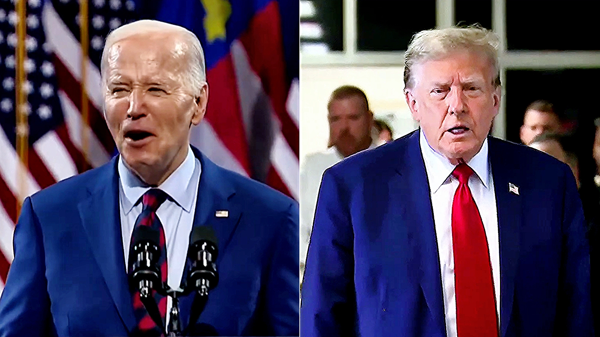 Biden Laughs At 'Sleepy Don' Trump At Private Seattle Event