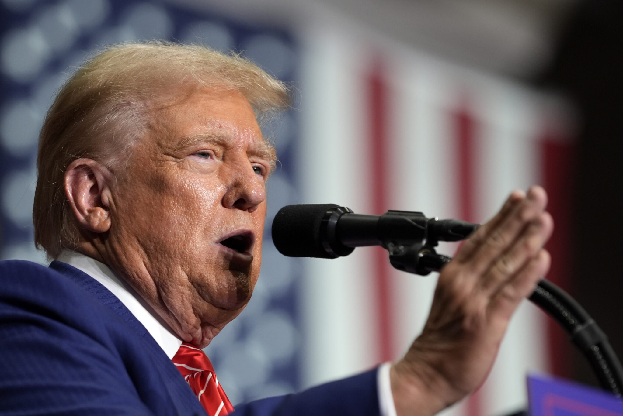 Trump Attacks Harris in Labor Day Message: ‘All Americans Are Suffering ...