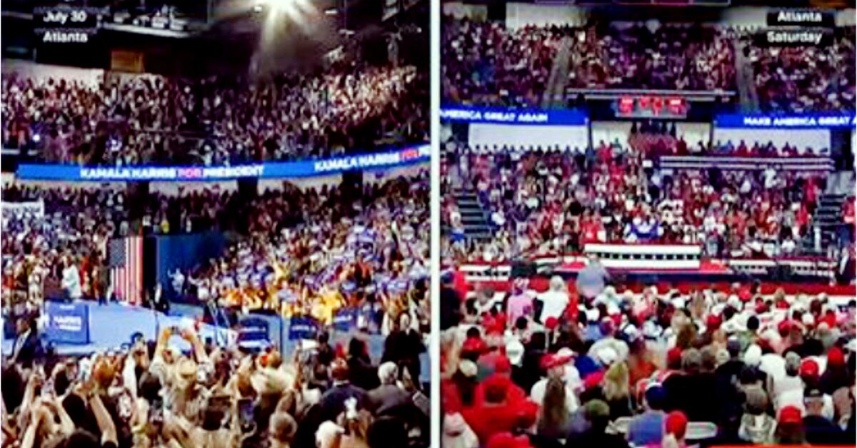 NY Times Tests Crowd Sizes at Trump, Kamala Harris Rallies