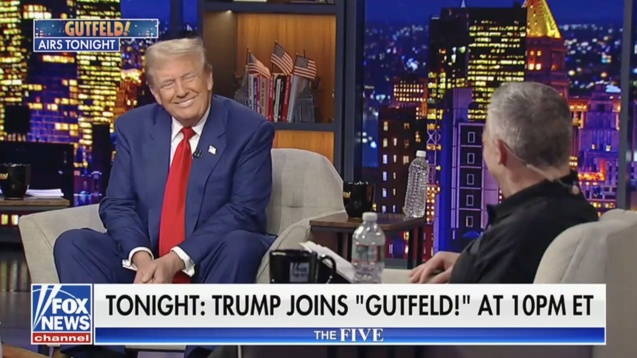 Gutfeld Pulls Biggest Audience EVER With Trump Appearance