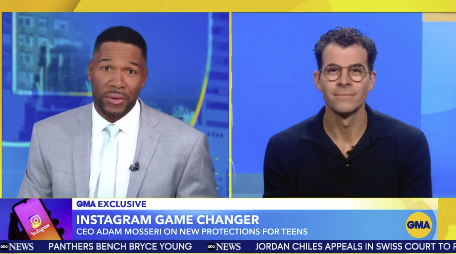 Instagram CEO Unveils New Teen Accounts on GMA