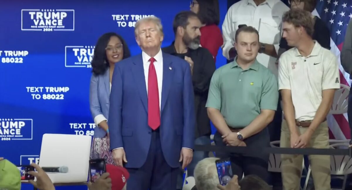 Trump Addresses Awkward Rally Turned Music Festival