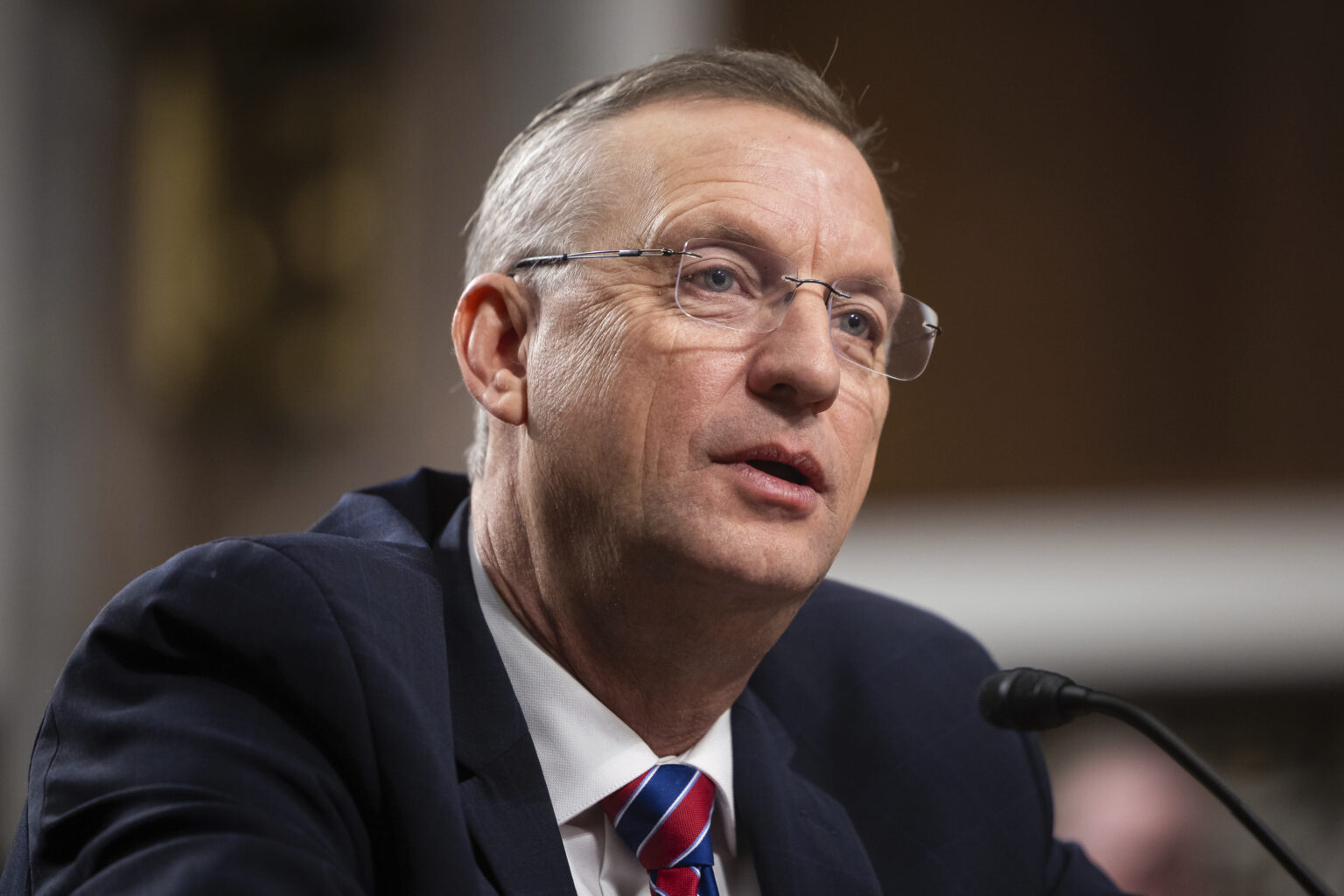 Democratic Senators Help Confirm Election Denier to Trump’s Cabinet