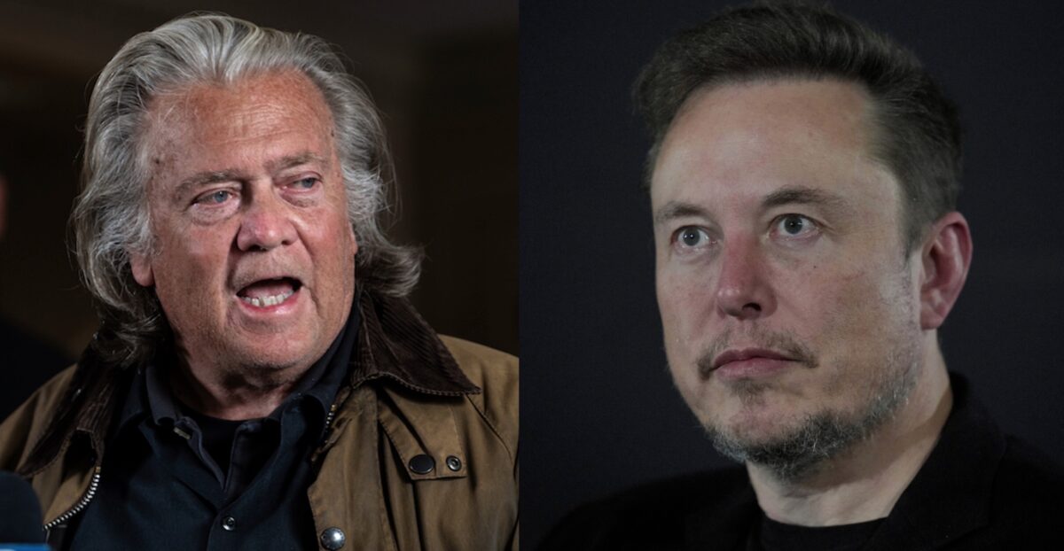 Steve Bannon Goes Nuclear on ‘Truly Evil’ Elon Musk