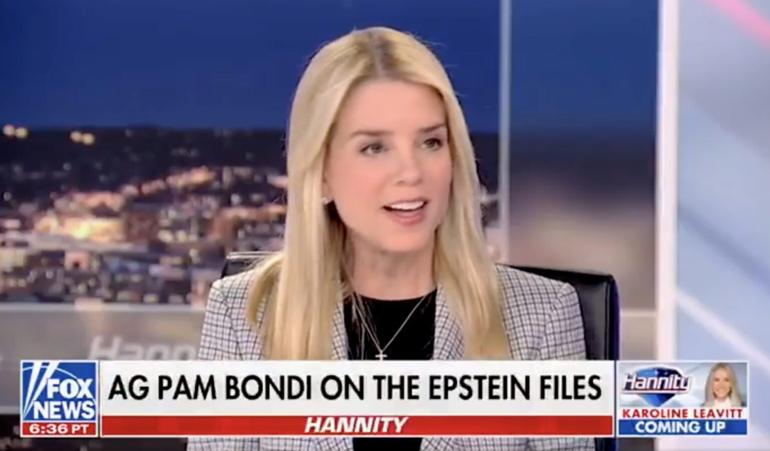 AG Pam Bondi Blindsided WH With Epstein Files Binders: ABC