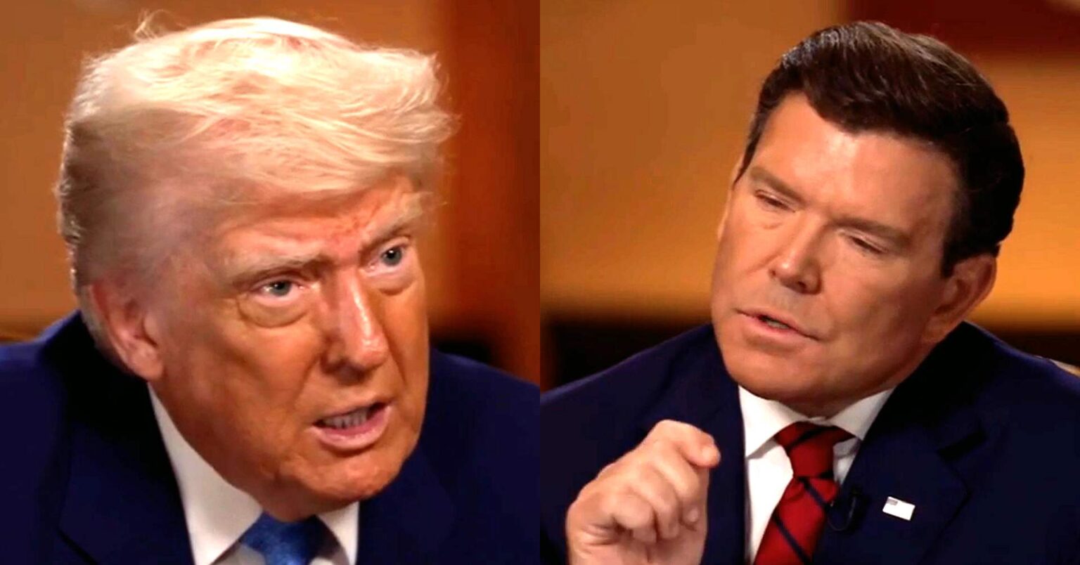 Bret Baier Busts Out Trump Impression Recalling Awkward Chat