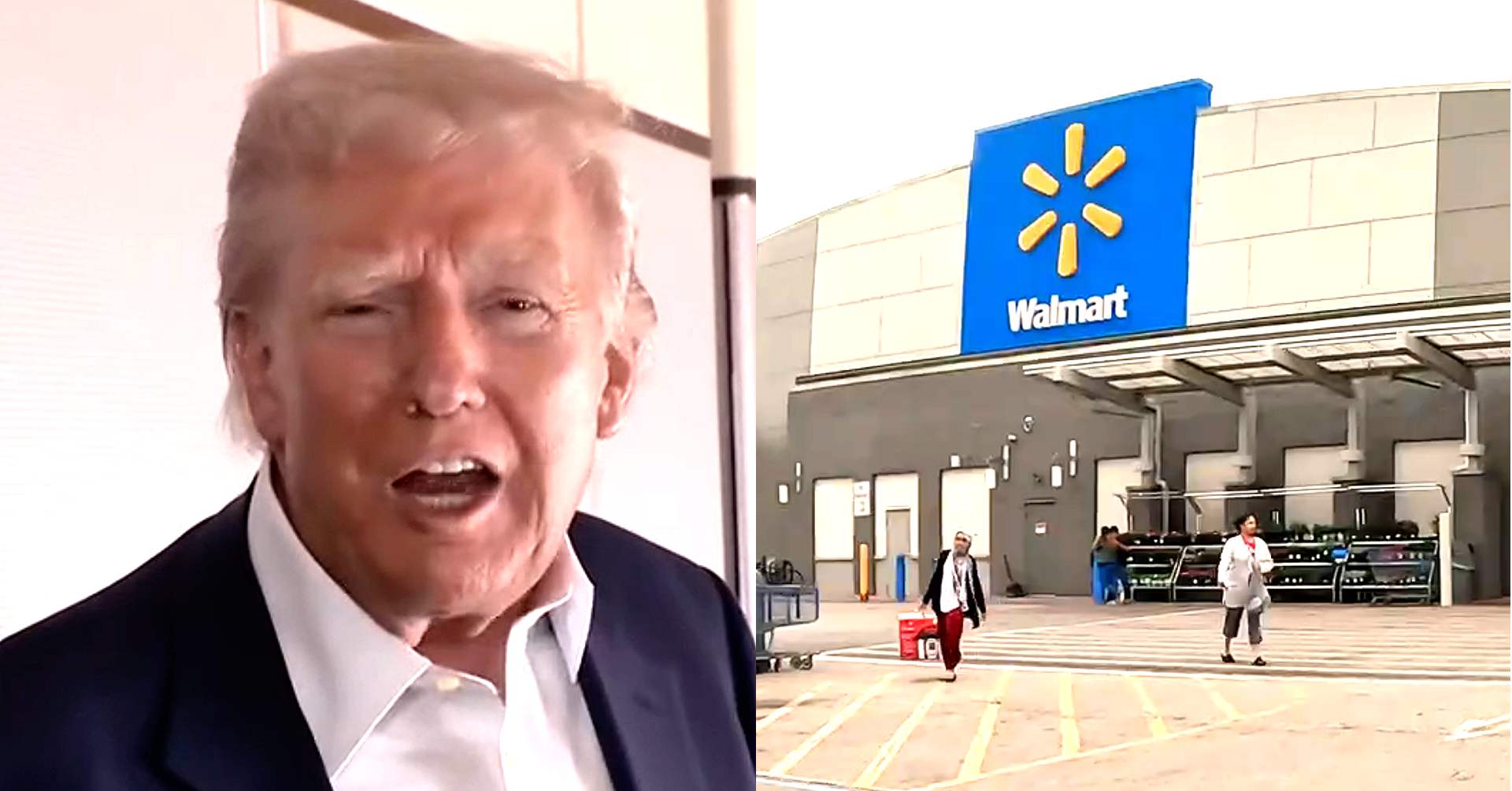 Trump Rages At Walmart For Raising Prices Over Tariffs
