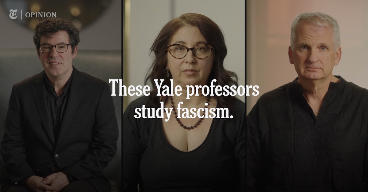 Yale Professors Roasted For 'Self Deporting' Over Trump