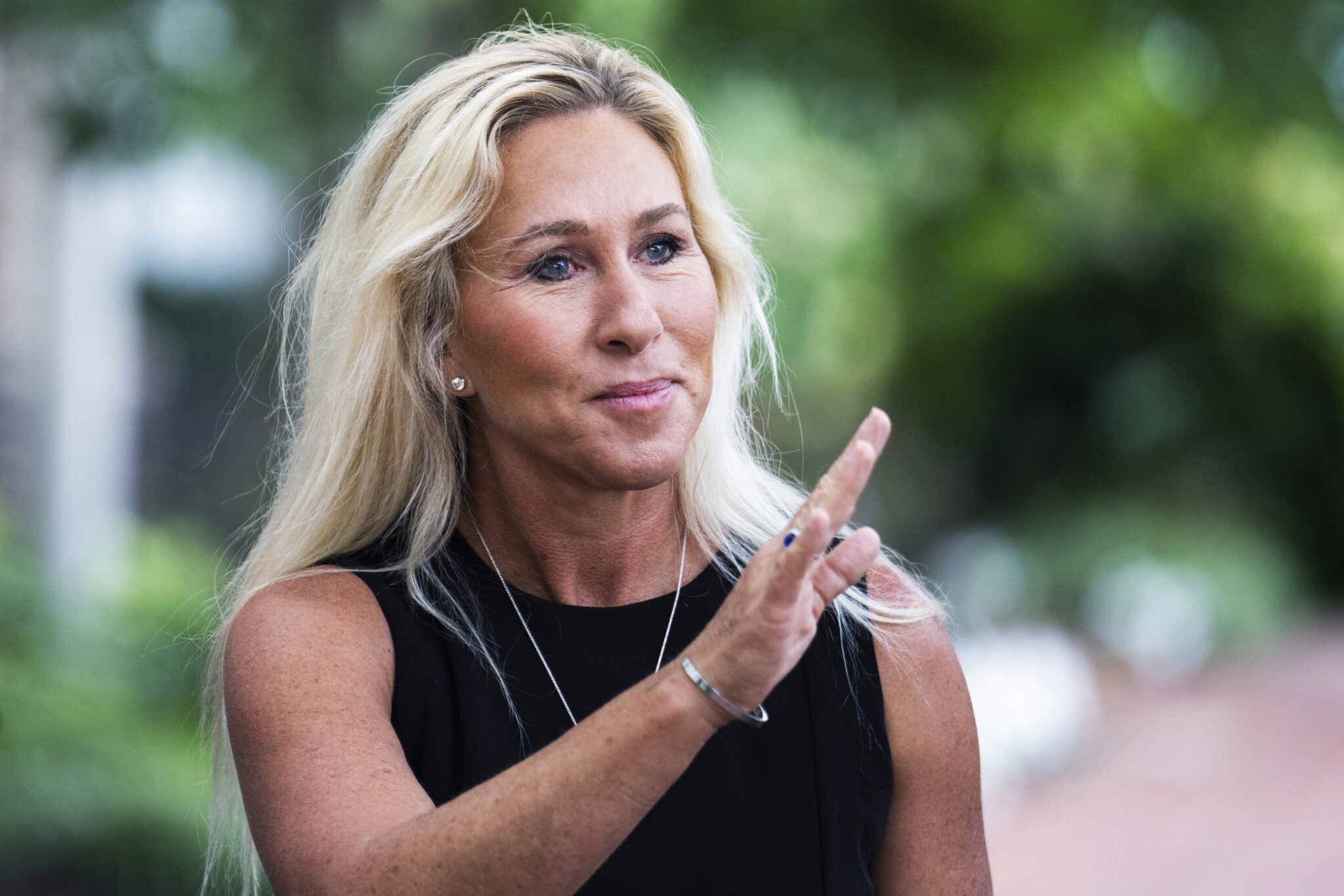 Marjorie Taylor Greene Hits Back At CNN's Scott Jennings