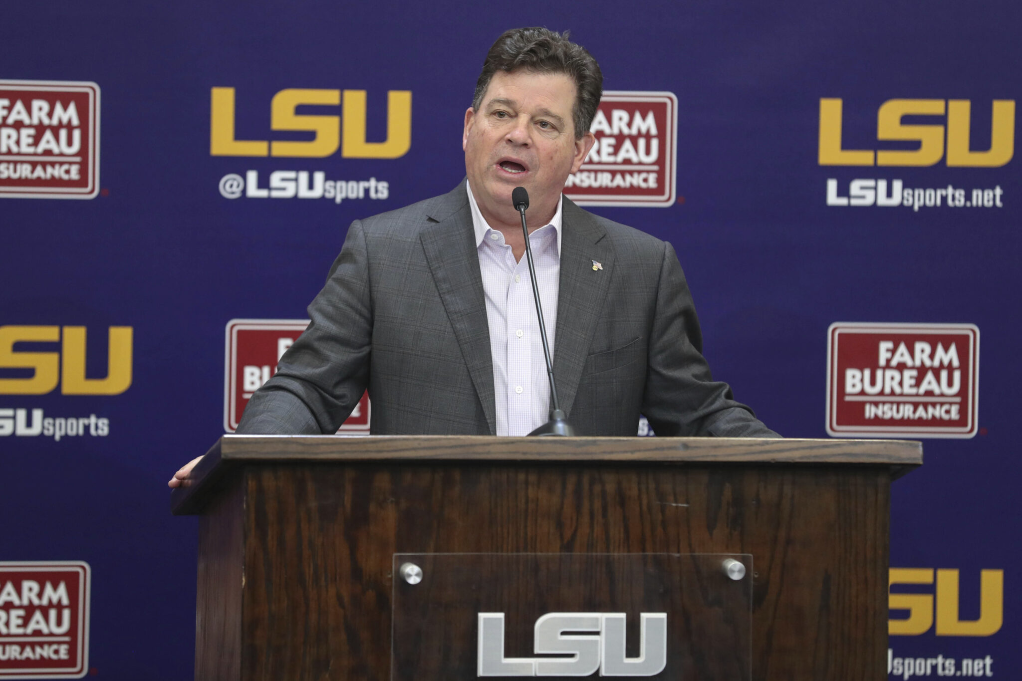 LSU Fires Athletic Director Amid Feud With Governor Landry
