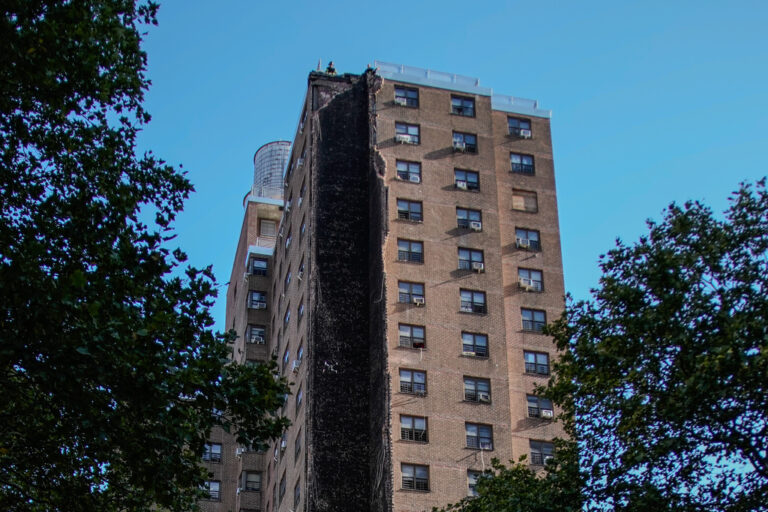 Shocking Video Shows NYC High-Rise Collapse