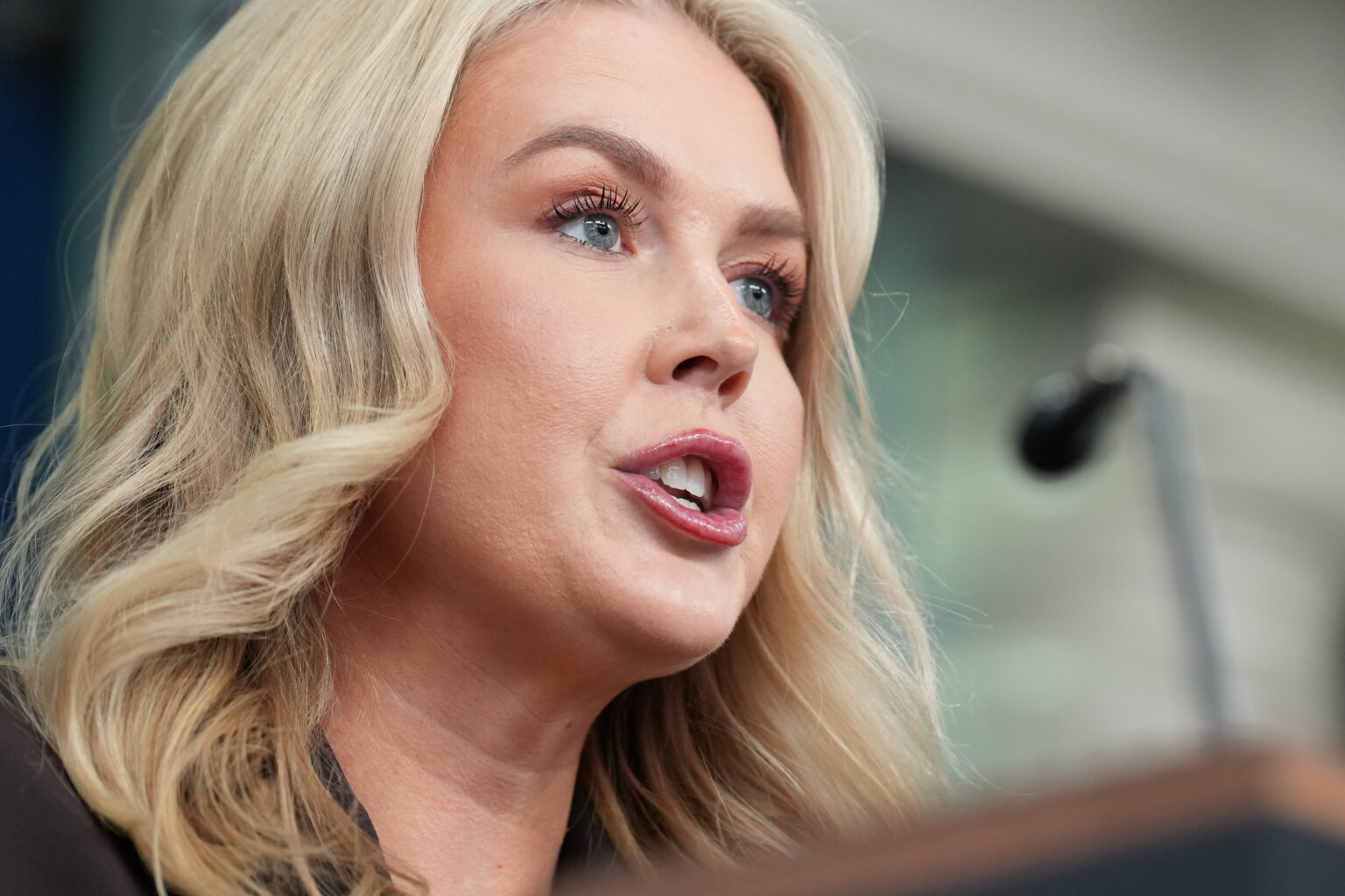 'Bullsh*t': Leavitt Shares Hostile Text Messages With Journo