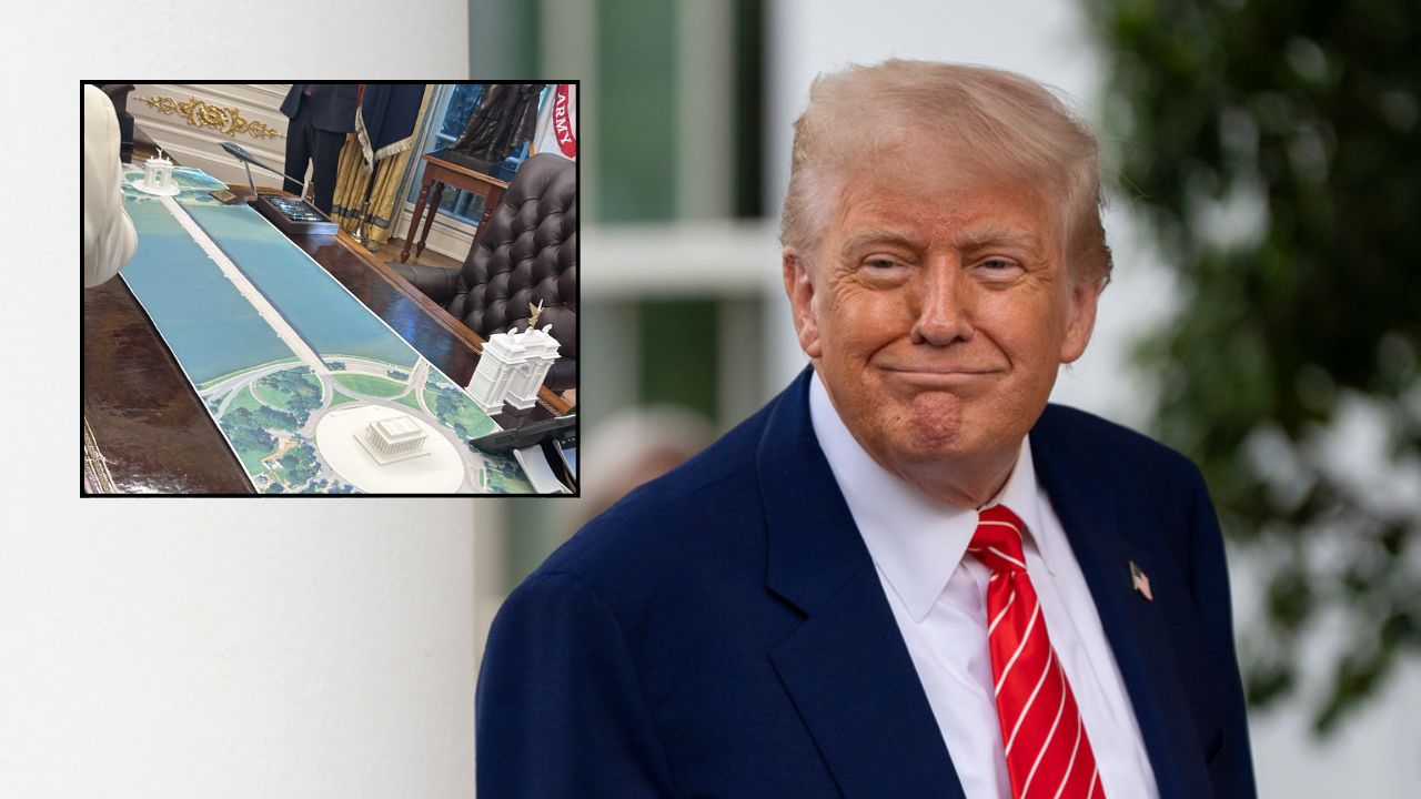 Prez Plans 'Arc De Trump' Monument in DC as Next Big Build