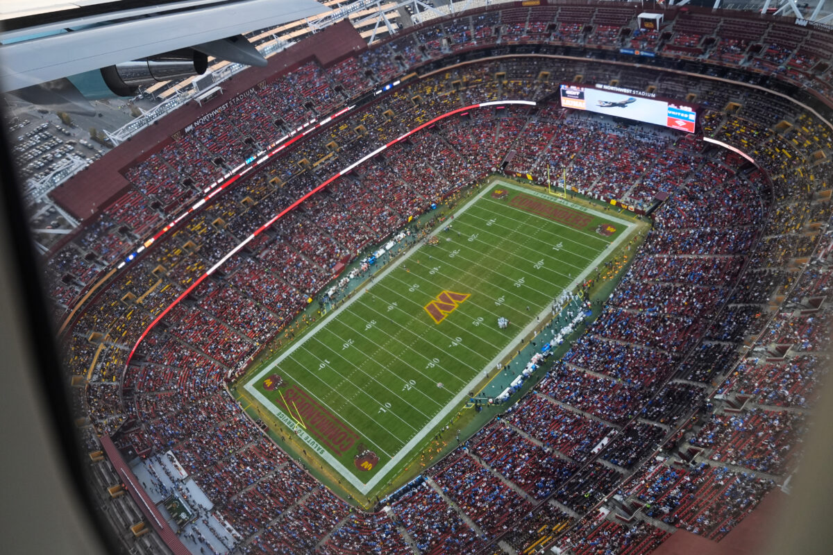 Trump Celebrates 'Greatest Flyover Ever' at Commanders Game