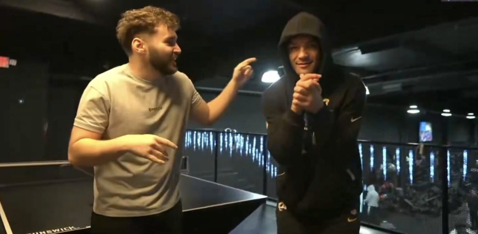 Rams WR Puka Nacua Does "Jewish Dance" with Adin Ross