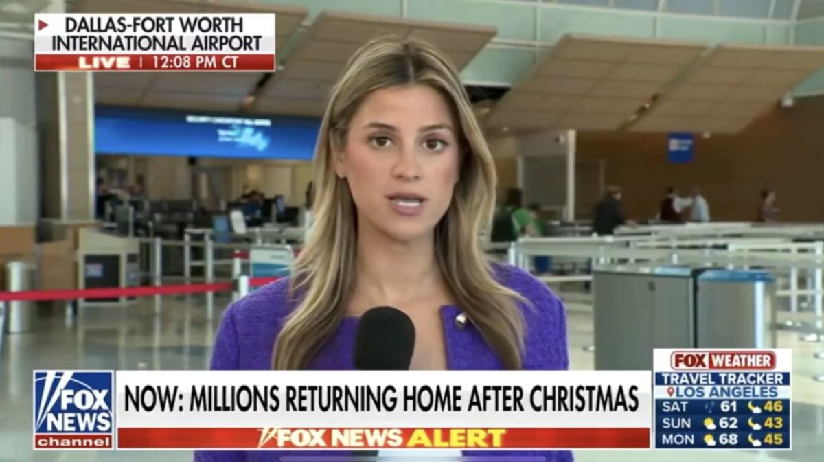 Fox Reporter on Airport Chaos Apologizes For Being 'Grinch'