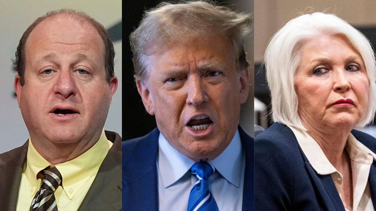 Trump Lashes Out at 'SLEAZEBAG' Jared Polis Over Tina Peters