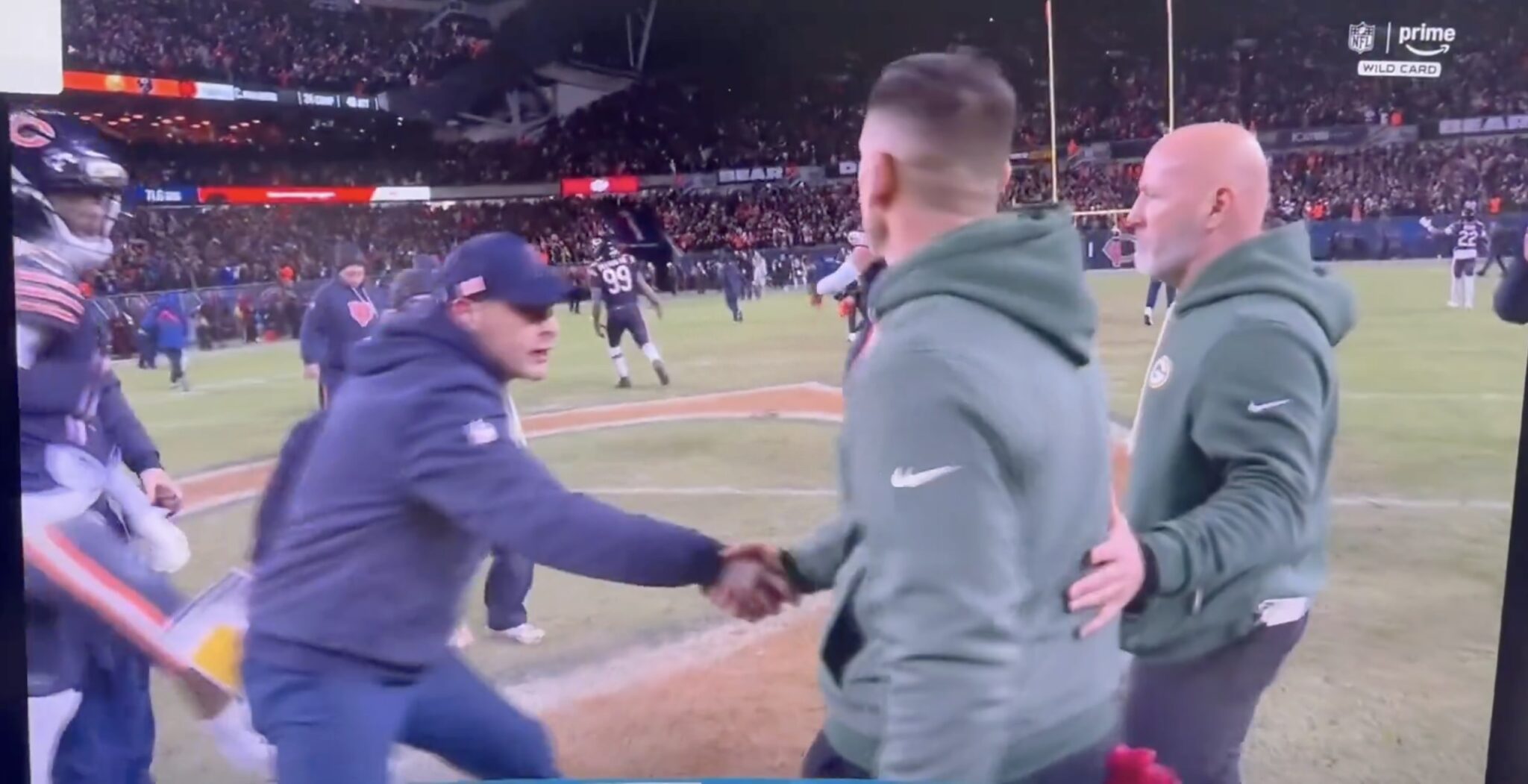 Ben Johnson Explains Post-Game Moment With Matt LaFleur