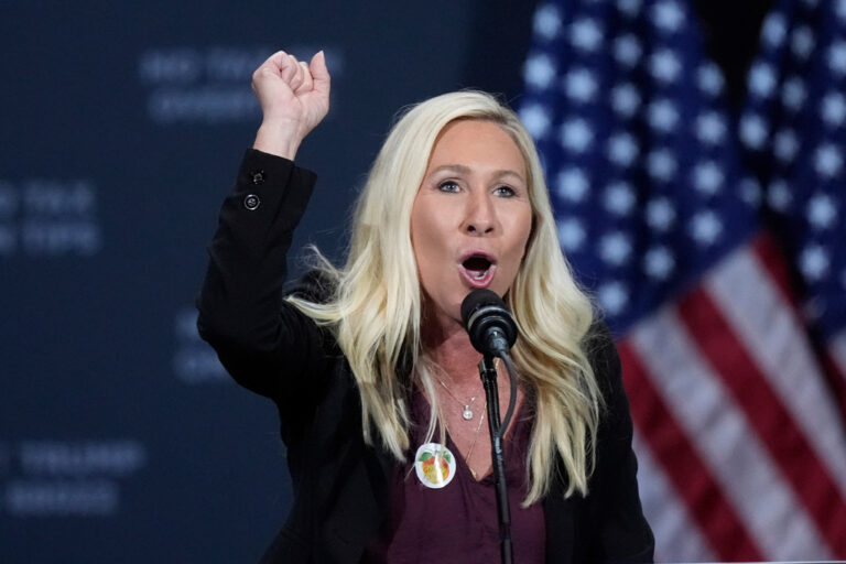 Marjorie Taylor Greene Embraces Charlie Kirk Conspiracy