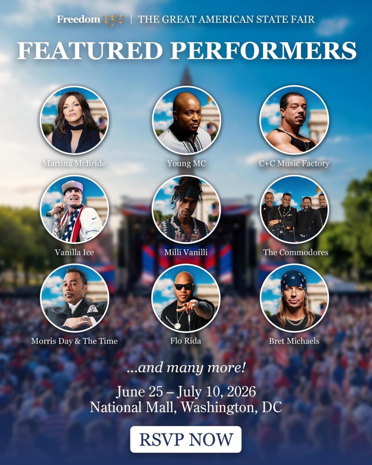 Milli Vanilli's Fab Morvan Drops Out of Freedom 250 Concert